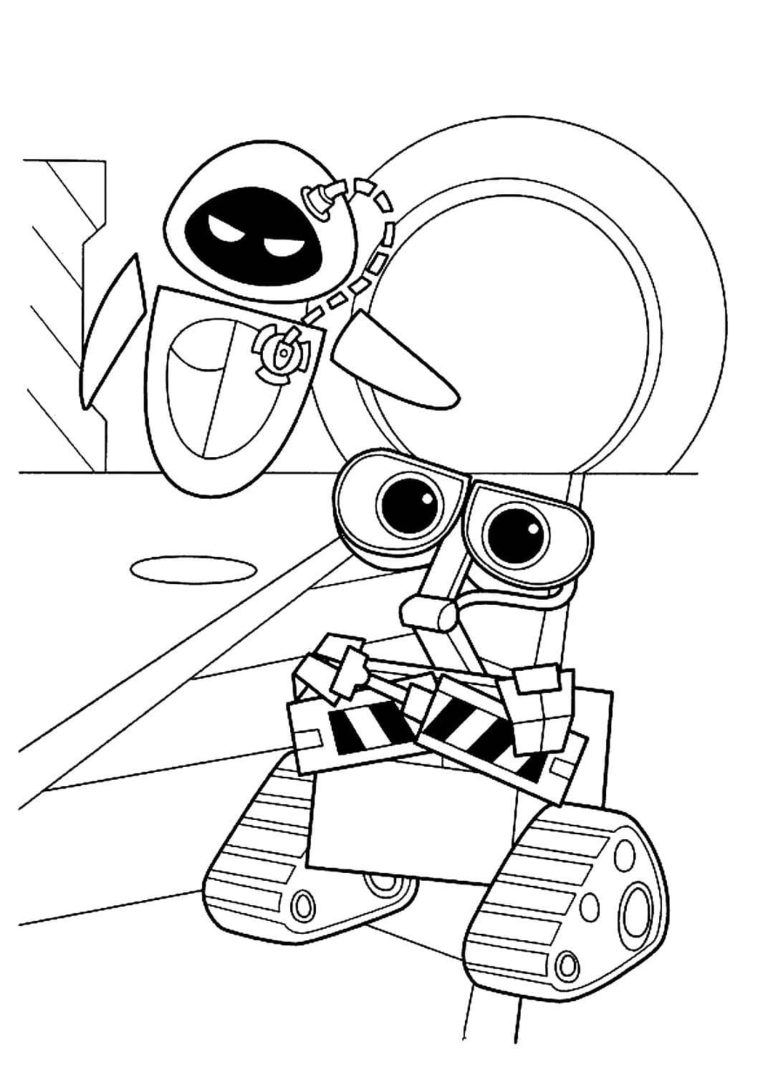 WALL-E coloring pages | 50 Free coloring pages