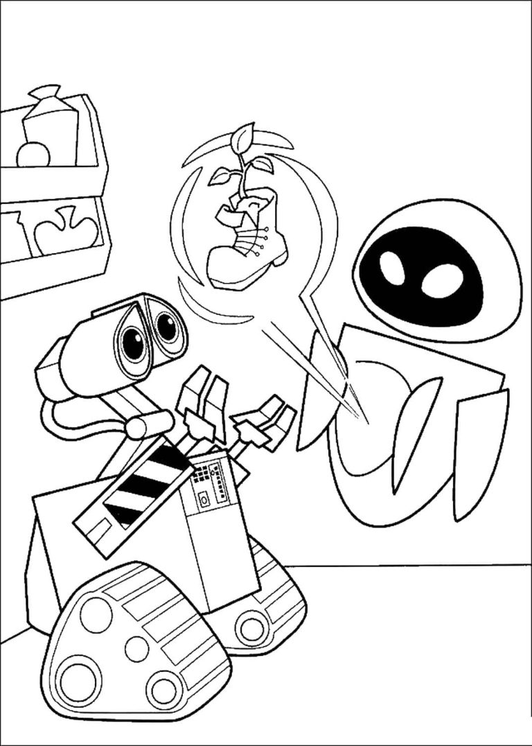 WALL-E coloring pages | 50 Free coloring pages