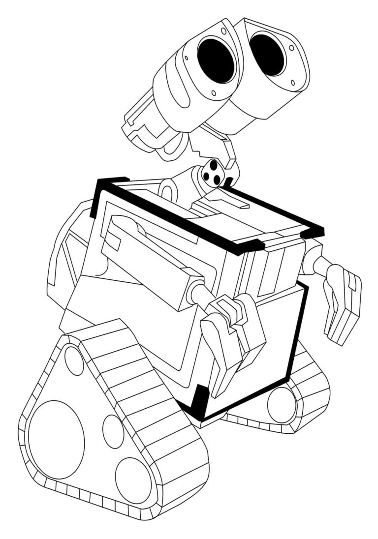 WALL-E coloring pages | 50 Free coloring pages