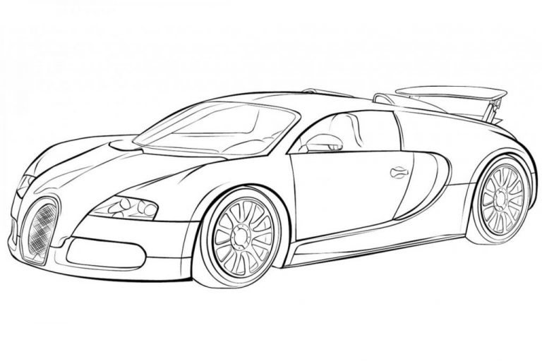 Bugatti Coloring Pages | Coloring Pages for Kids