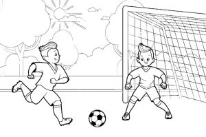 Coloriages Foot | Coloriages pour enfants
