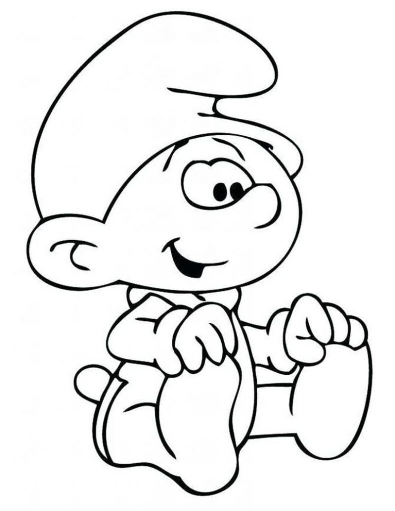 The Smurfs Coloring Pages | WONDER DAY — Coloring pages for children ...