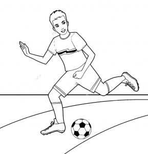 Coloriages Foot | Coloriages pour enfants