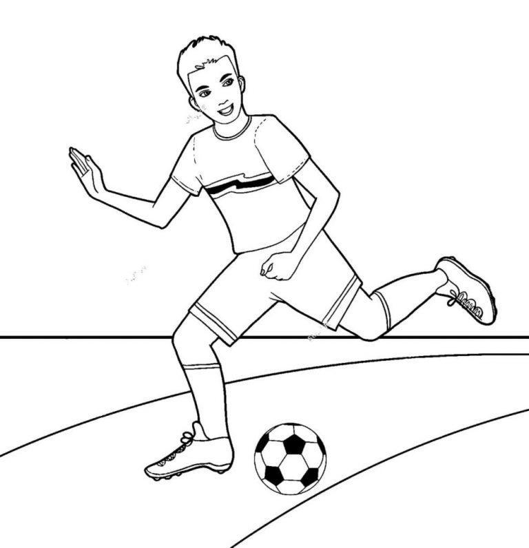 Coloriages Foot | Coloriages pour enfants