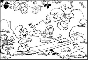 The Smurfs Coloring Pages | WONDER DAY — Coloring pages for children ...