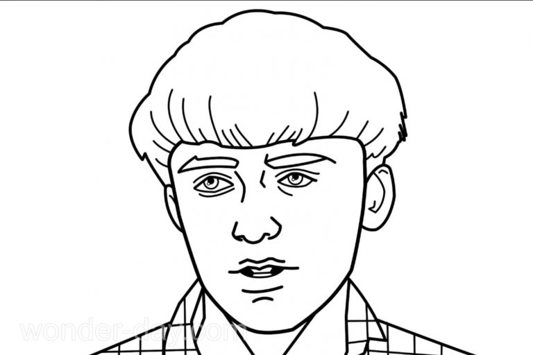 Stranger Things Coloring Pages. Top Collection. Print for free