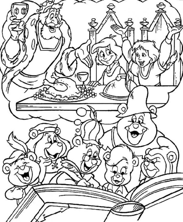 Gummi Bears Coloring Pages | WONDER DAY — Coloring pages for children ...