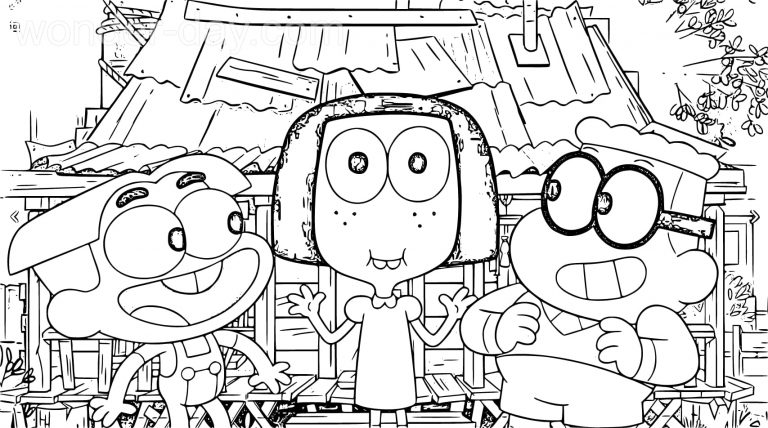 Big City Greens Coloring Pages | WONDER DAY — Coloring pages for ...