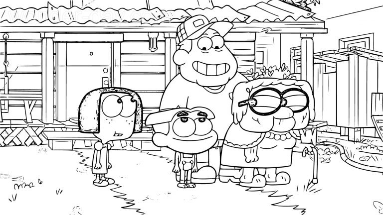 Big City Greens Coloring Pages | WONDER DAY — Coloring pages for ...