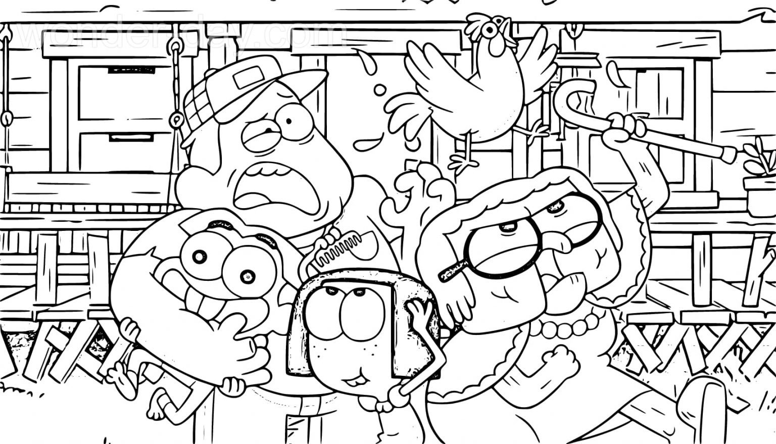 Big City Greens Coloring Pages | WONDER DAY — Coloring pages for ...
