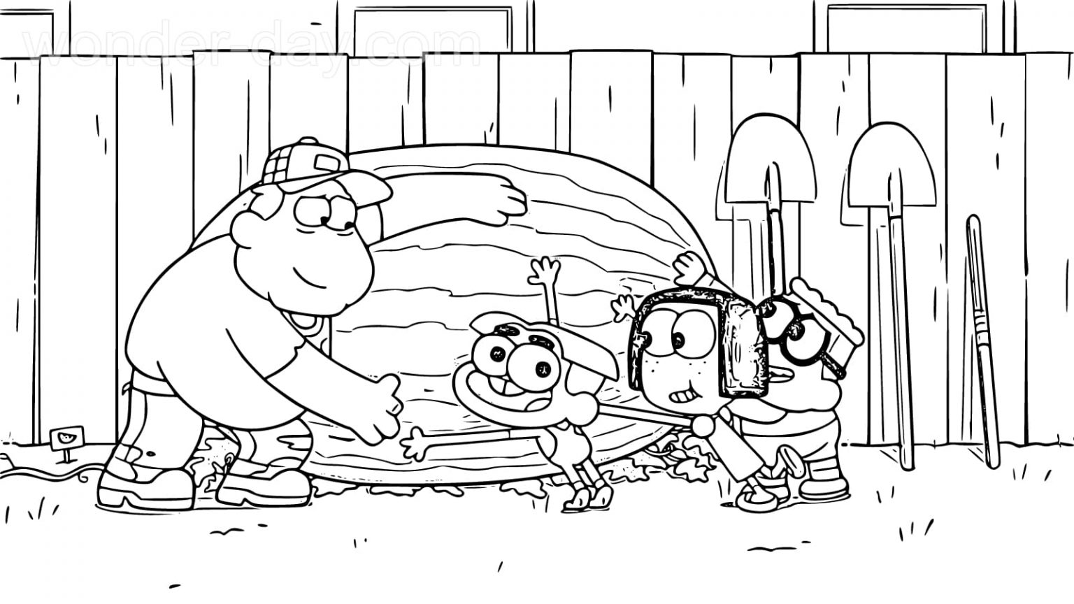 Big City Greens Coloring Pages | WONDER DAY — Coloring pages for ...