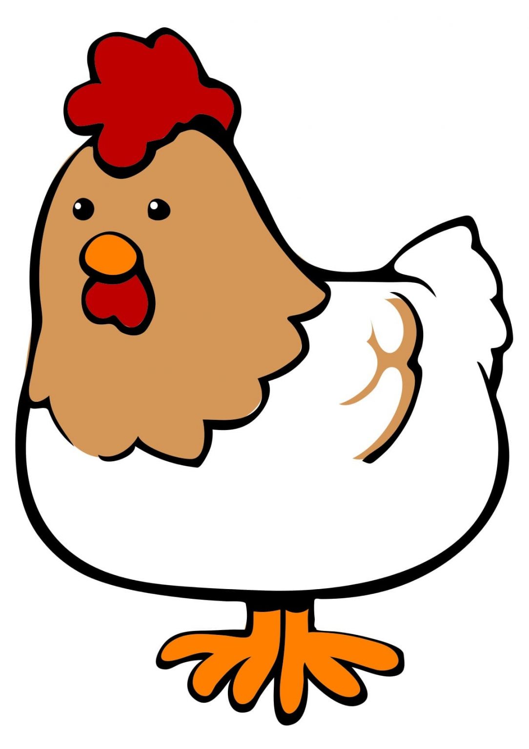 Lindo dibujo de pollo (45 Imágenes) | WONDER DAY — Dibujos para ...