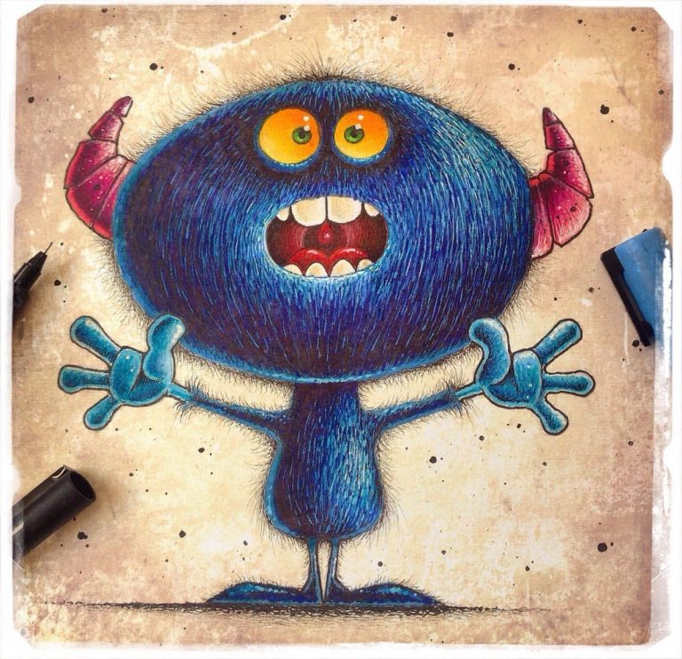 Cool Monster Drawings | WONDER DAY — Coloring pages for children and adults