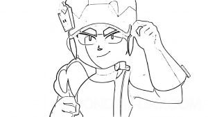 Fang Brawl Stars Coloring Pages | WONDER DAY — Coloring pages for ...