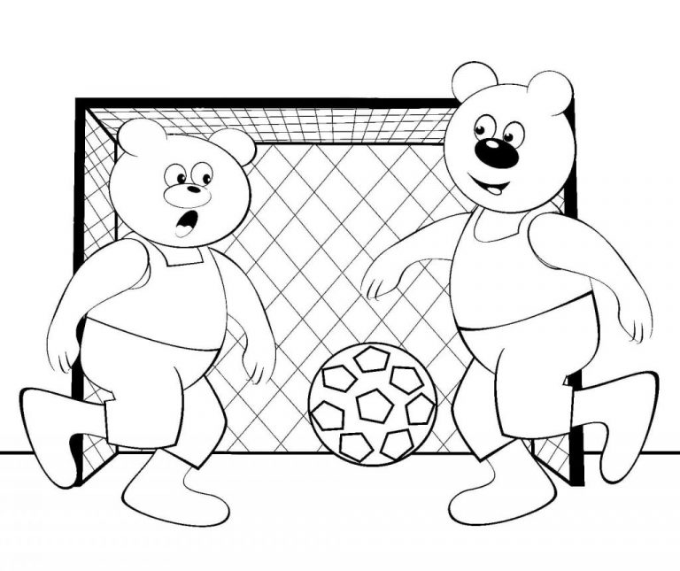 Coloriages Foot | Coloriages pour enfants