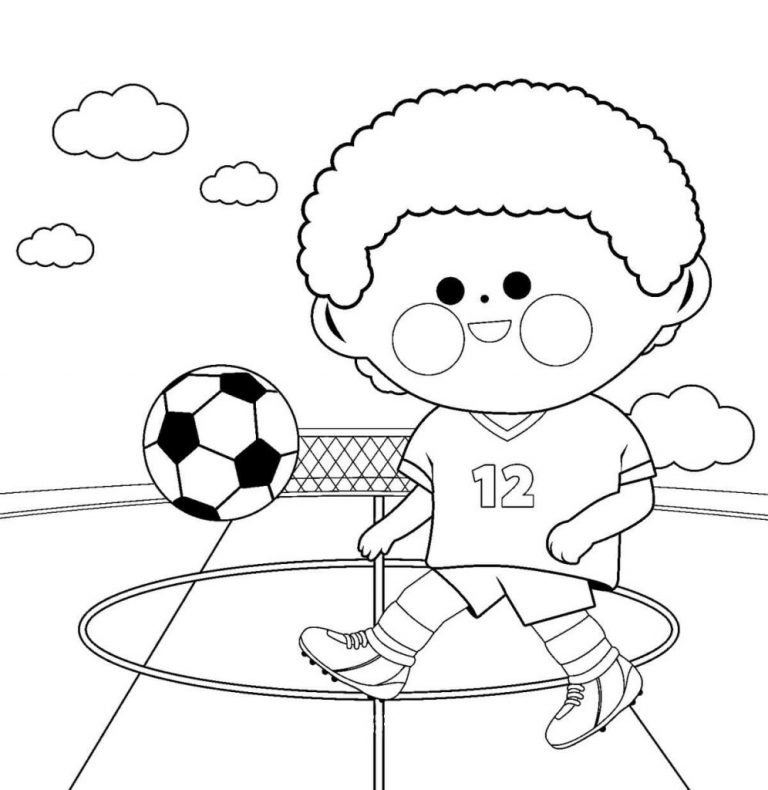 Coloriages Foot | Coloriages pour enfants