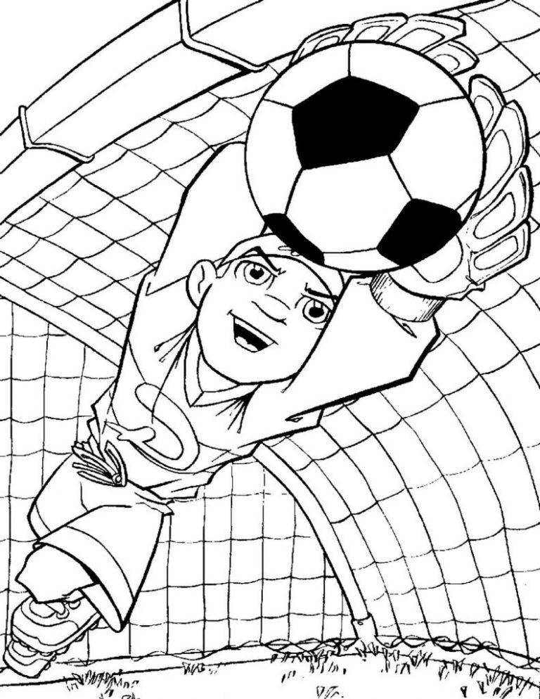 Coloriages Foot | Coloriages pour enfants