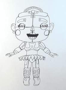 Cómo dibujar Ballora (45 Imágenes) | WONDER DAY — Dibujos para colorear ...