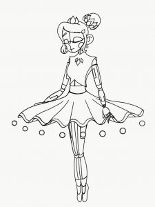Como desenhar Ballora (30 Imagens) | WONDER DAY — Desenhos para colorir ...