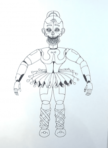 Como desenhar Ballora (30 Imagens) | WONDER DAY — Desenhos para colorir ...