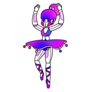 Cómo dibujar Ballora (45 Imágenes) | WONDER DAY — Dibujos para colorear ...