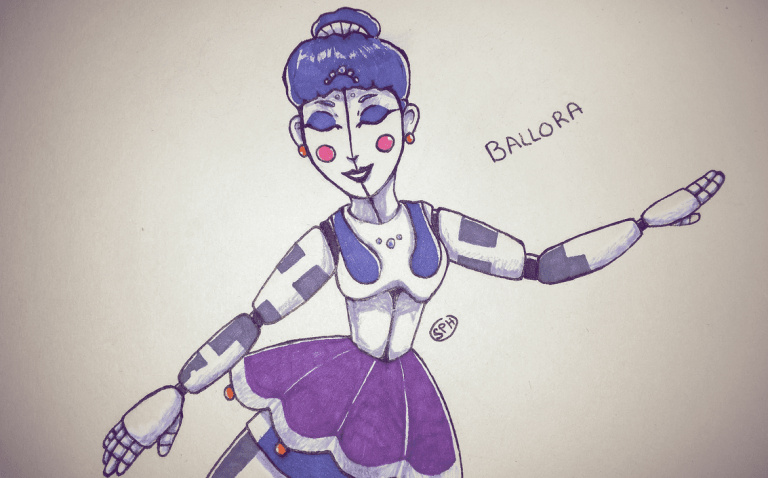 Cómo dibujar Ballora (45 Imágenes) | WONDER DAY — Dibujos para colorear ...