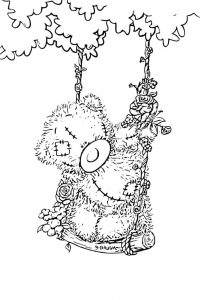 Me To You Bears Coloring Pages | WONDER DAY — Coloring pages for ...