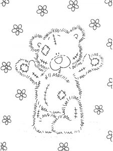 Me To You Bears Coloring Pages | WONDER DAY — Coloring pages for ...