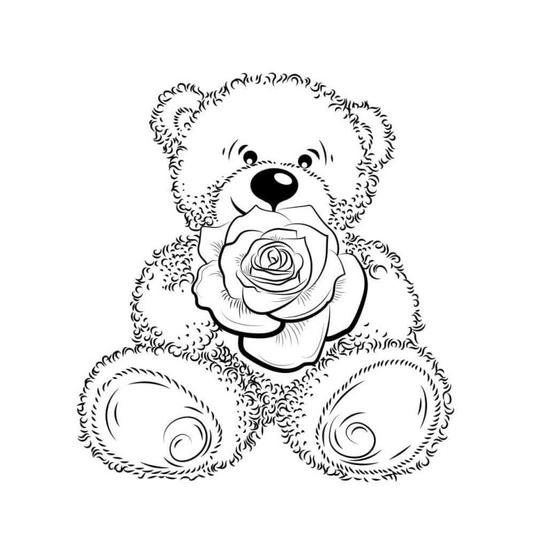 Me To You Bears Coloring Pages | WONDER DAY — Coloring pages for ...