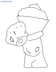 Me To You Bears Coloring Pages | WONDER DAY — Coloring pages for ...