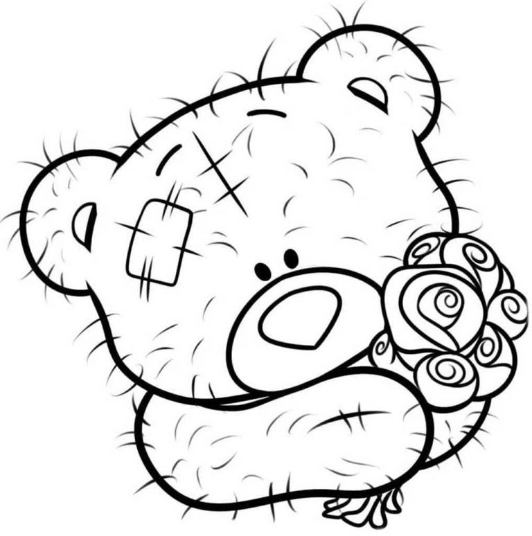 Me To You Bears Coloring Pages | WONDER DAY — Coloring pages for ...