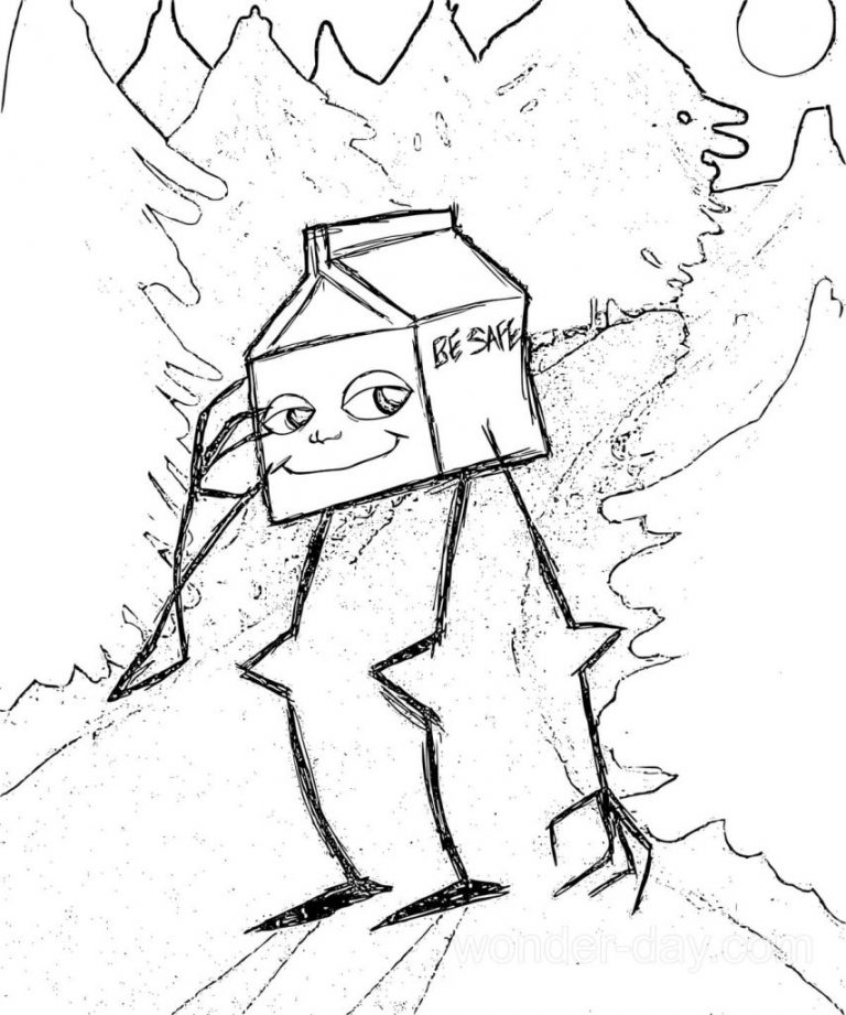 MilkWalker coloring pages | Print and color