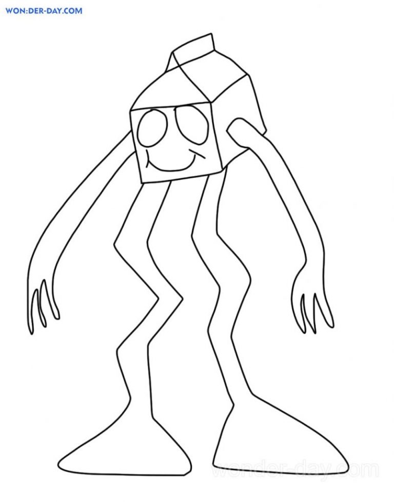 MilkWalker coloring pages | Print and color