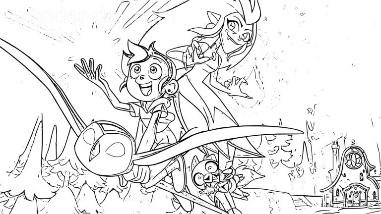 Owl House Coloring Pages | Download and print for free