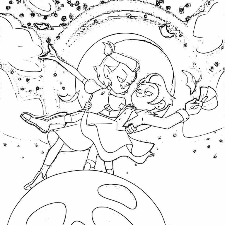 Owl House Coloring Pages | Download and print for free