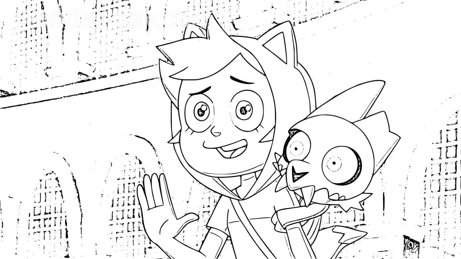 Owl House Coloring Pages | Download and print for free