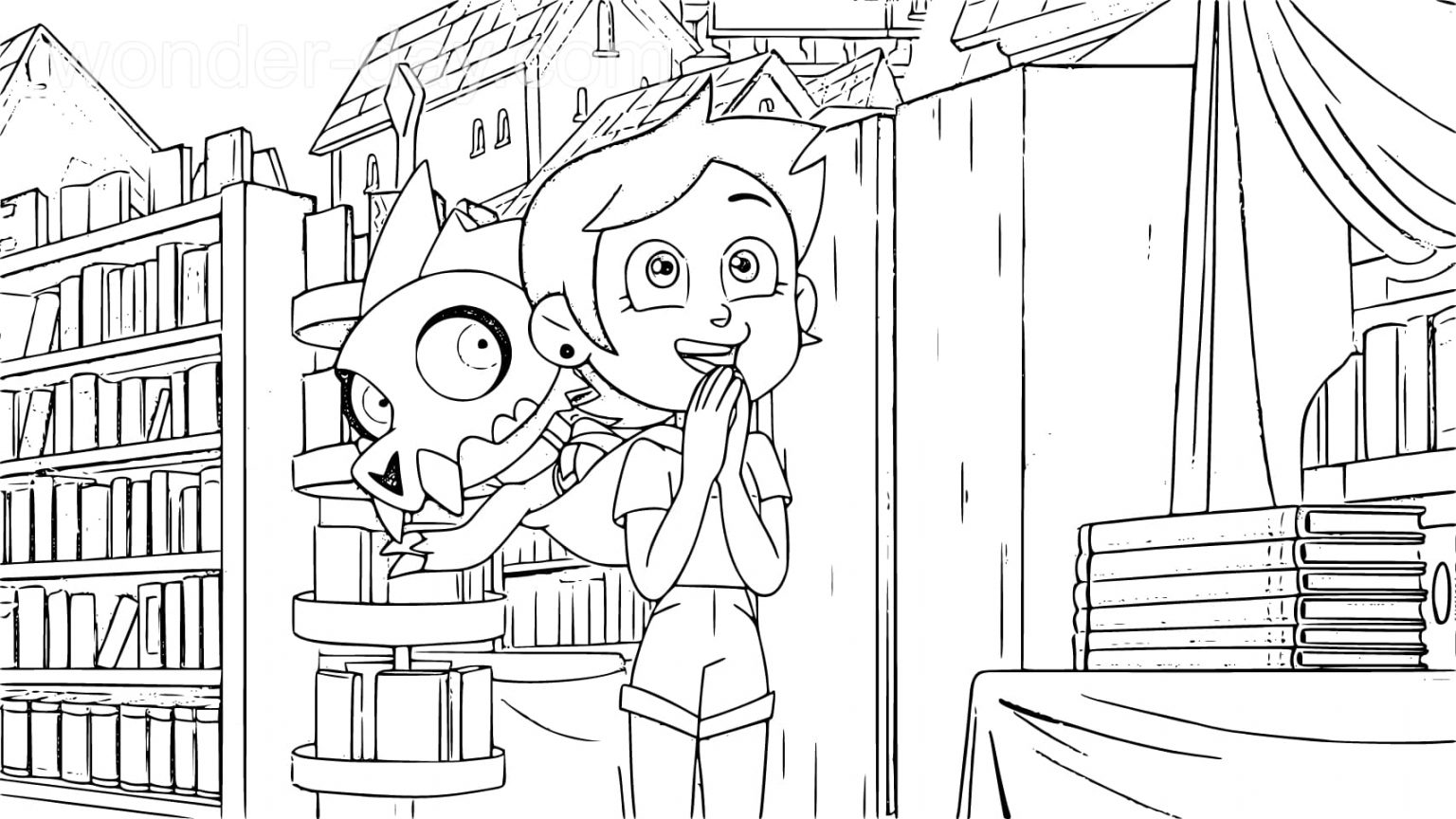 Owl House Coloring Pages | Download and print for free