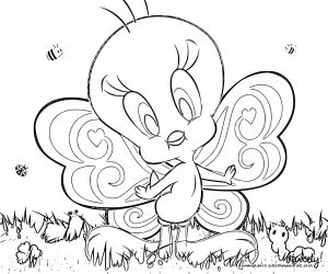 DIsegni di Titti da colorare | 50 DIsegni da colorare