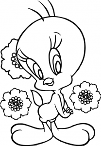 DIsegni di Titti da colorare | 50 DIsegni da colorare