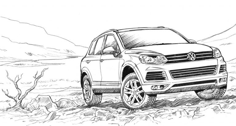 Volkswagen Coloring Pages | Coloring Pages for Kids