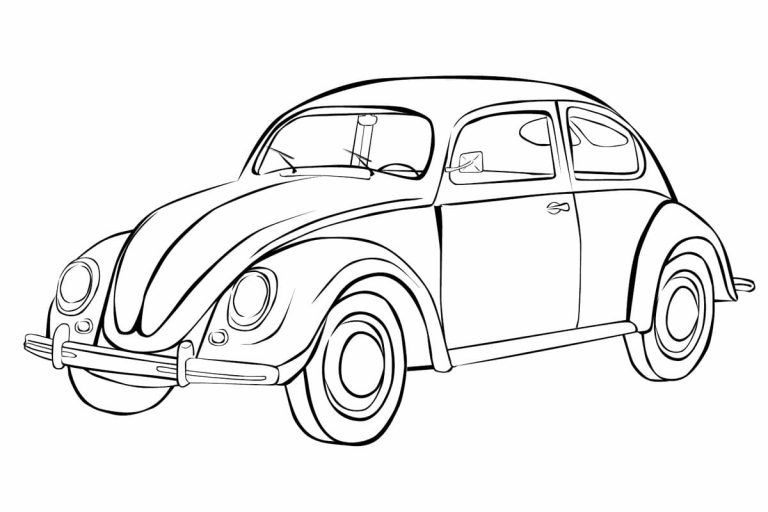 Volkswagen Coloring Pages | Coloring Pages for Kids