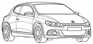 Volkswagen Coloring Pages | Coloring Pages for Kids