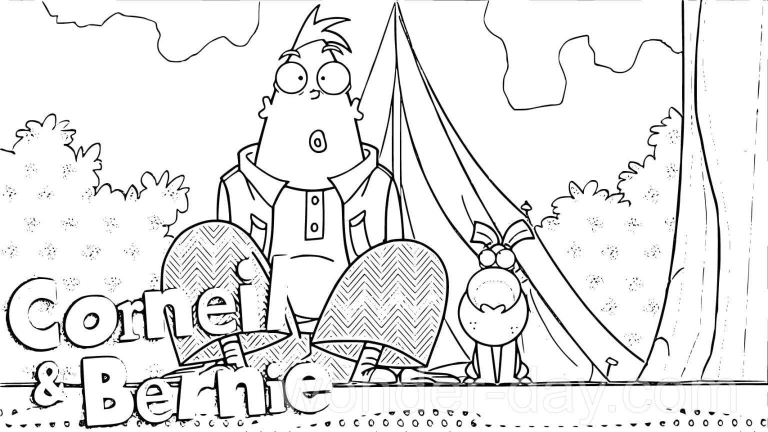Watch My Chops Coloring Pages | WONDER DAY — Coloring pages for ...