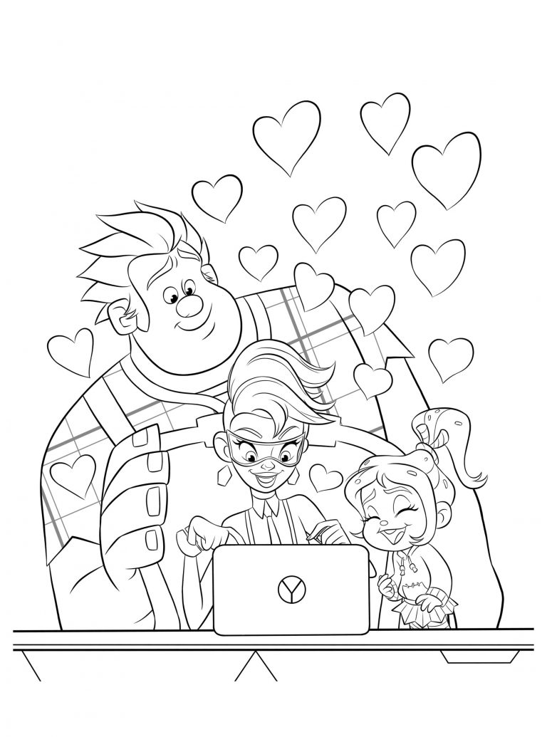 Dibujos de Ralph para colorear | Wonder-Day