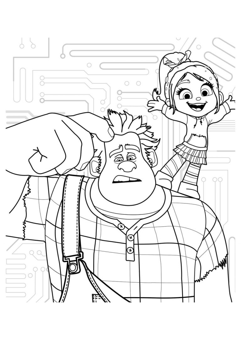 Dibujos de Ralph para colorear | Wonder-Day