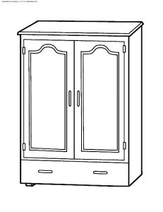 Coloriages Meubles | Wonder-Day