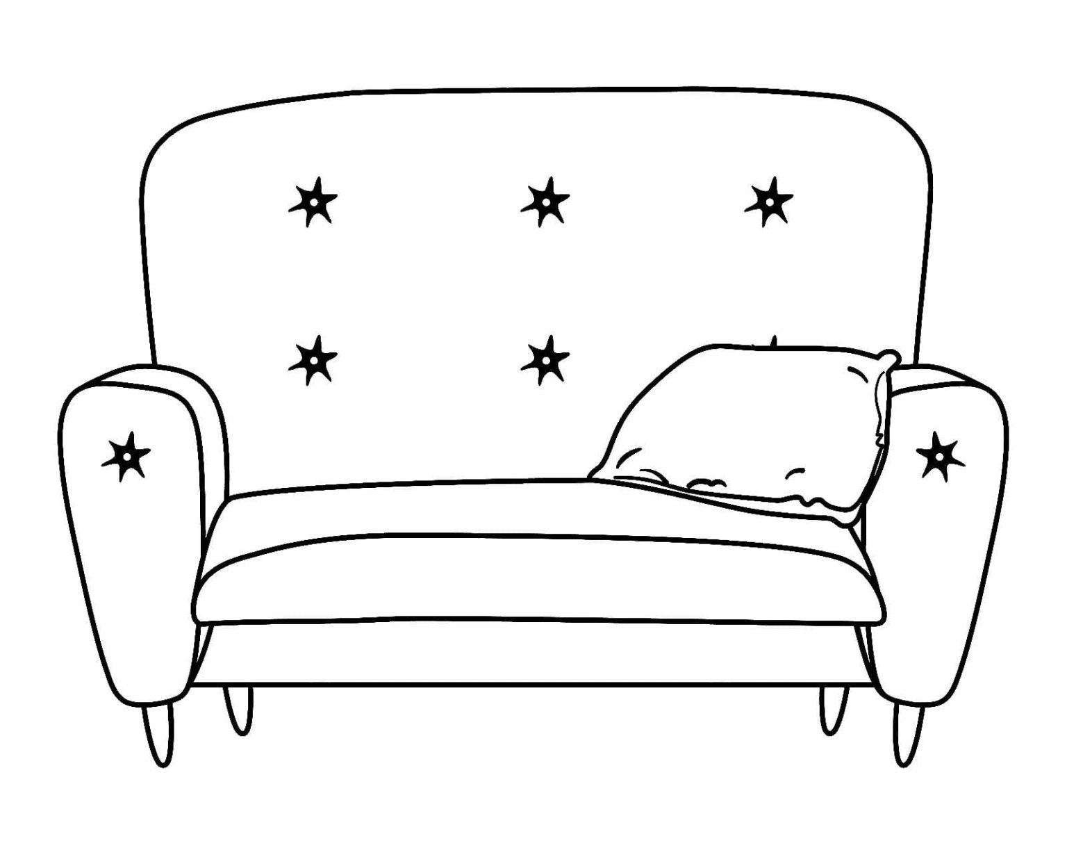 Coloriages Meubles | Wonder-Day