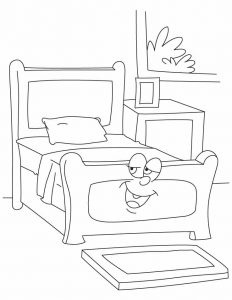 Furniture coloring pages | Wonder-Day