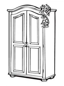 Furniture coloring pages | Wonder-Day