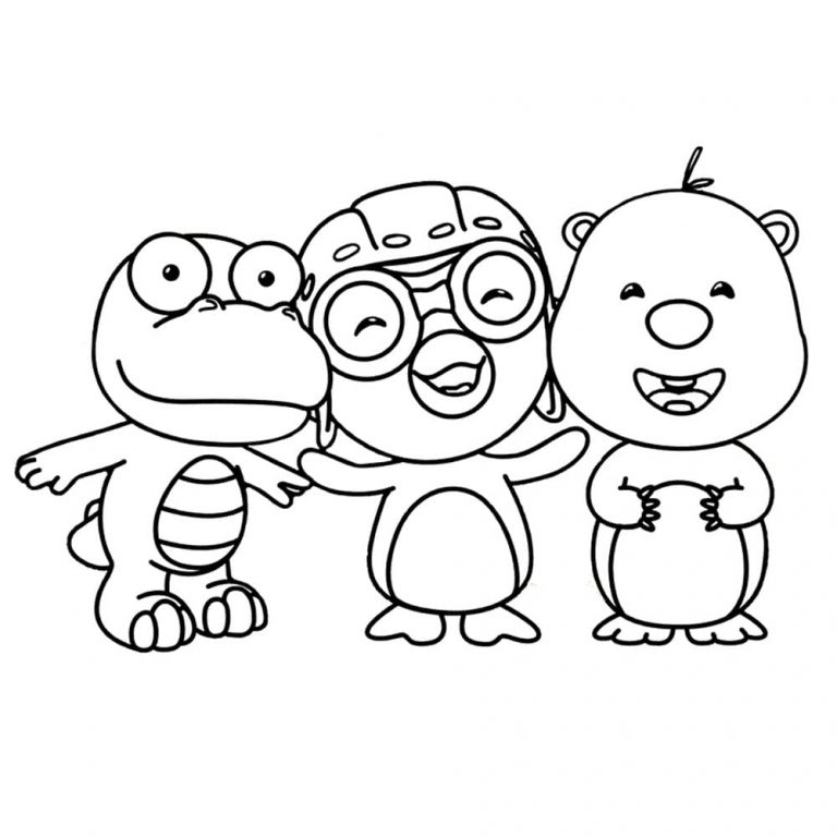 Pororo Coloring Pages | 35 Printable Coloring Pages